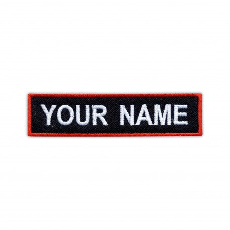 Your Name Here 1" X 3" Name Patch – Embroid Print Now